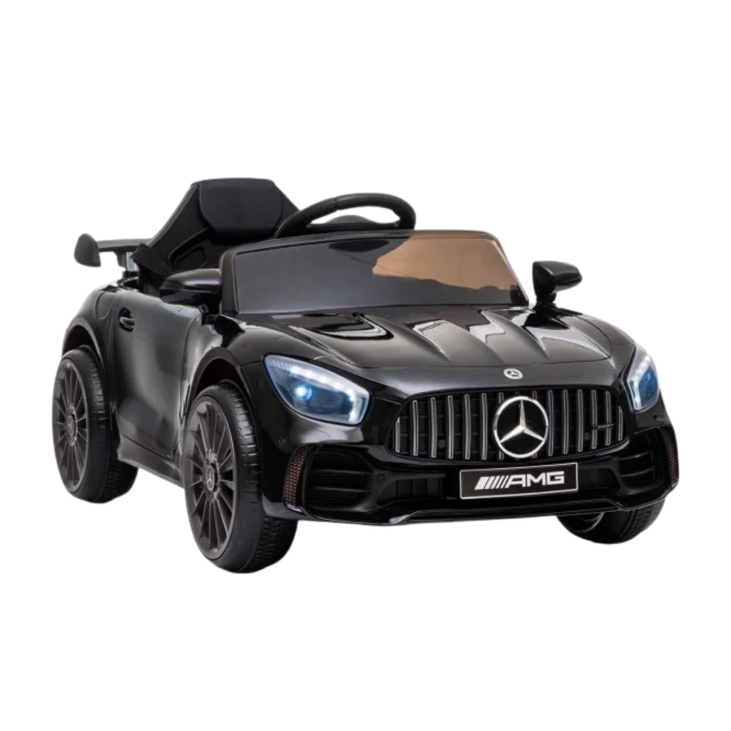 Mercedes Benz Licensed Kids Electric Ride On Car Remote Control Black ...